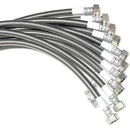 Faucet Water Supply Connector Line Braided Stainless Steel, Faucet ...