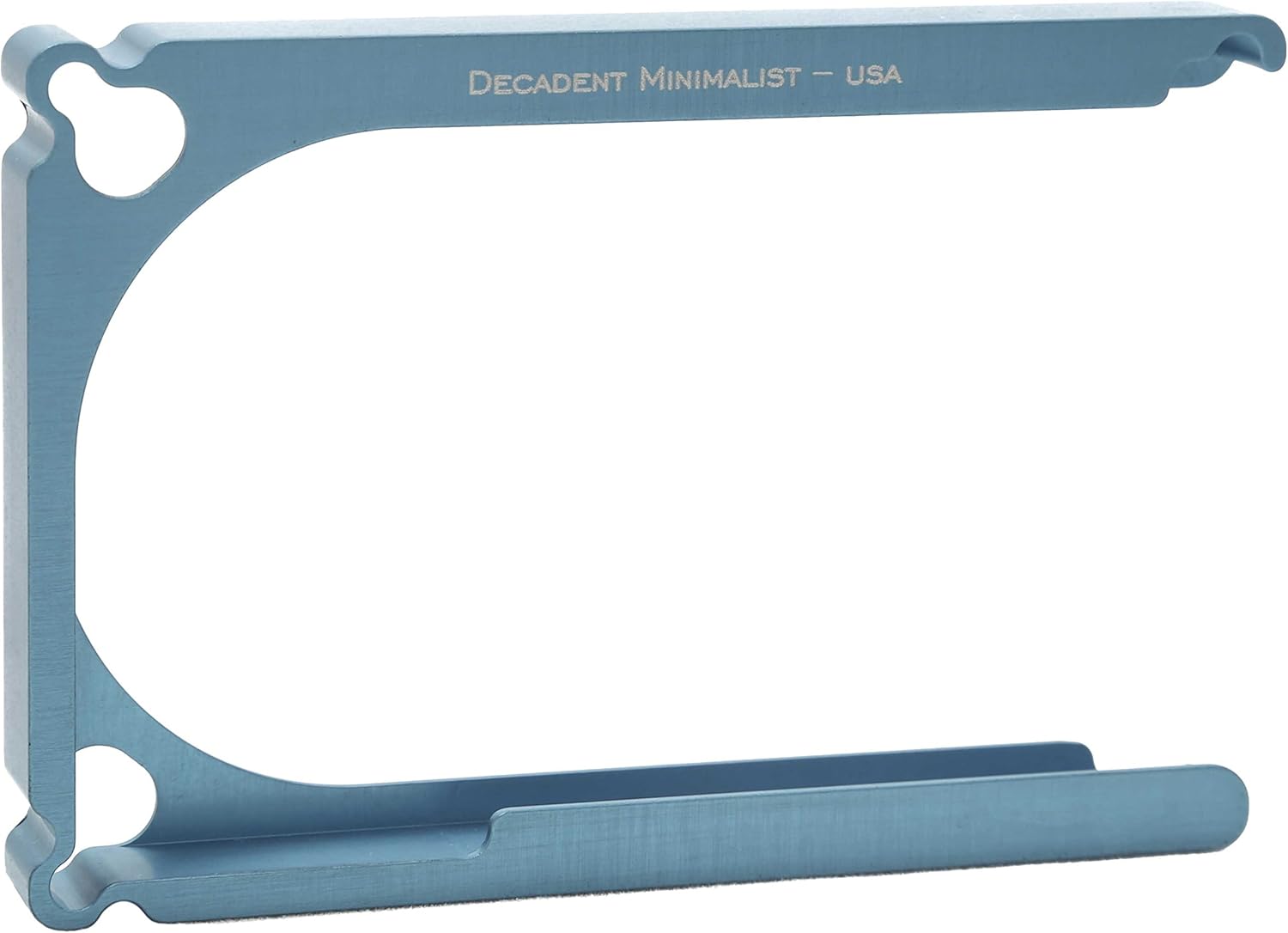 Decadent Minimalist Men’s DM1 Aluminum Wallet 8 Card Blue – BigaMart