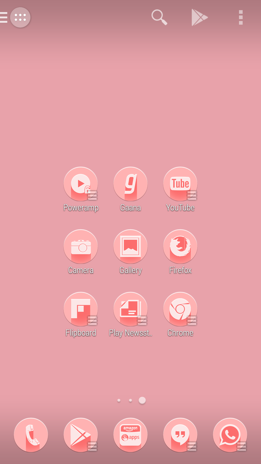 Baby Pink Icon Pack Theme:Amazon.de:Appstore for Android
