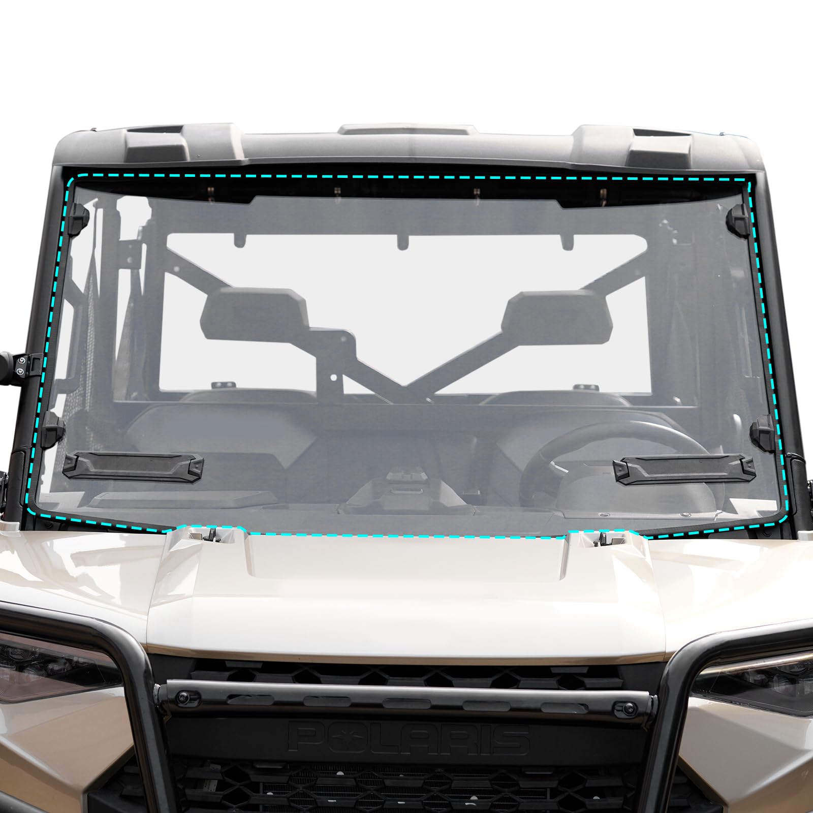 Amazon.com: A & UTV PRO Full Windshield for Polaris Ranger 1000/ 900 ...
