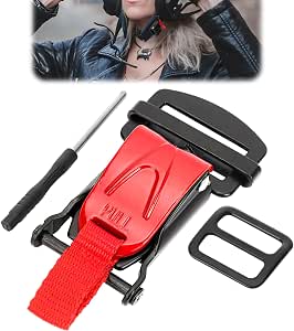 Amazon.com: Helmet Quick Release Buckle Kit, Stainless Steel Ratcheted ...