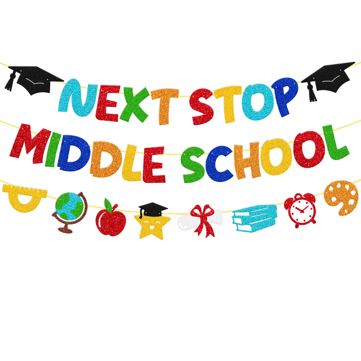 Classroom Bulletin Board Set 78pcs Next Stop Kindergarten Bulletin ...