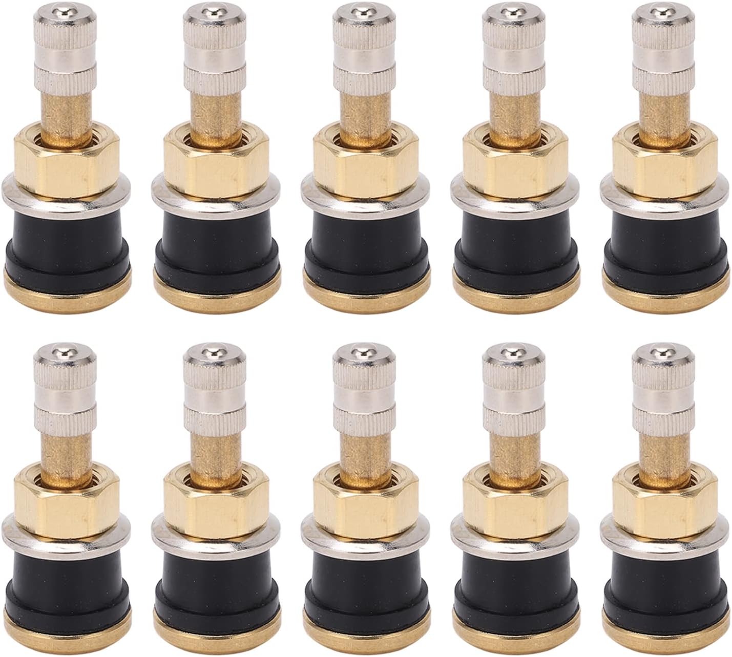 Amazon.com: Tire Valve Stems Metal Valve Stems 10Pcs TR500 Tubeless ...