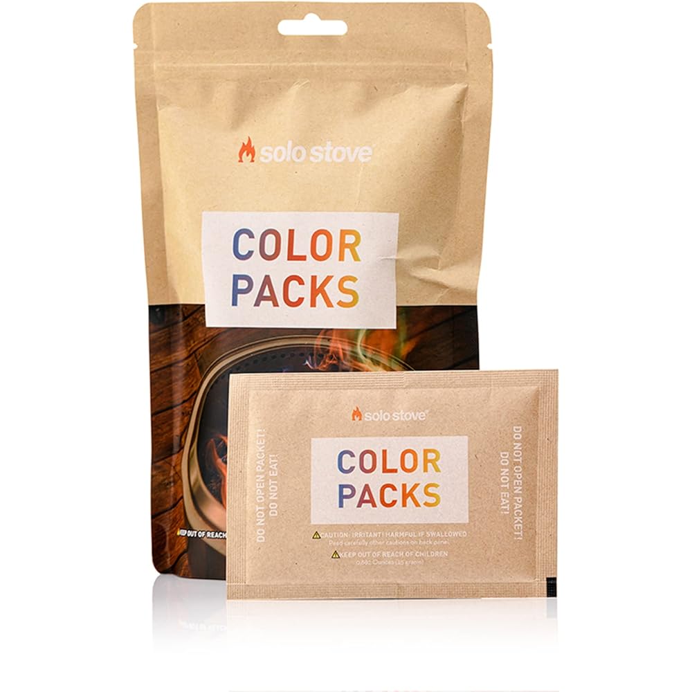 $4/mo - Finance Solo Stove Color Pack 10 Color Changing Fire Packets ...