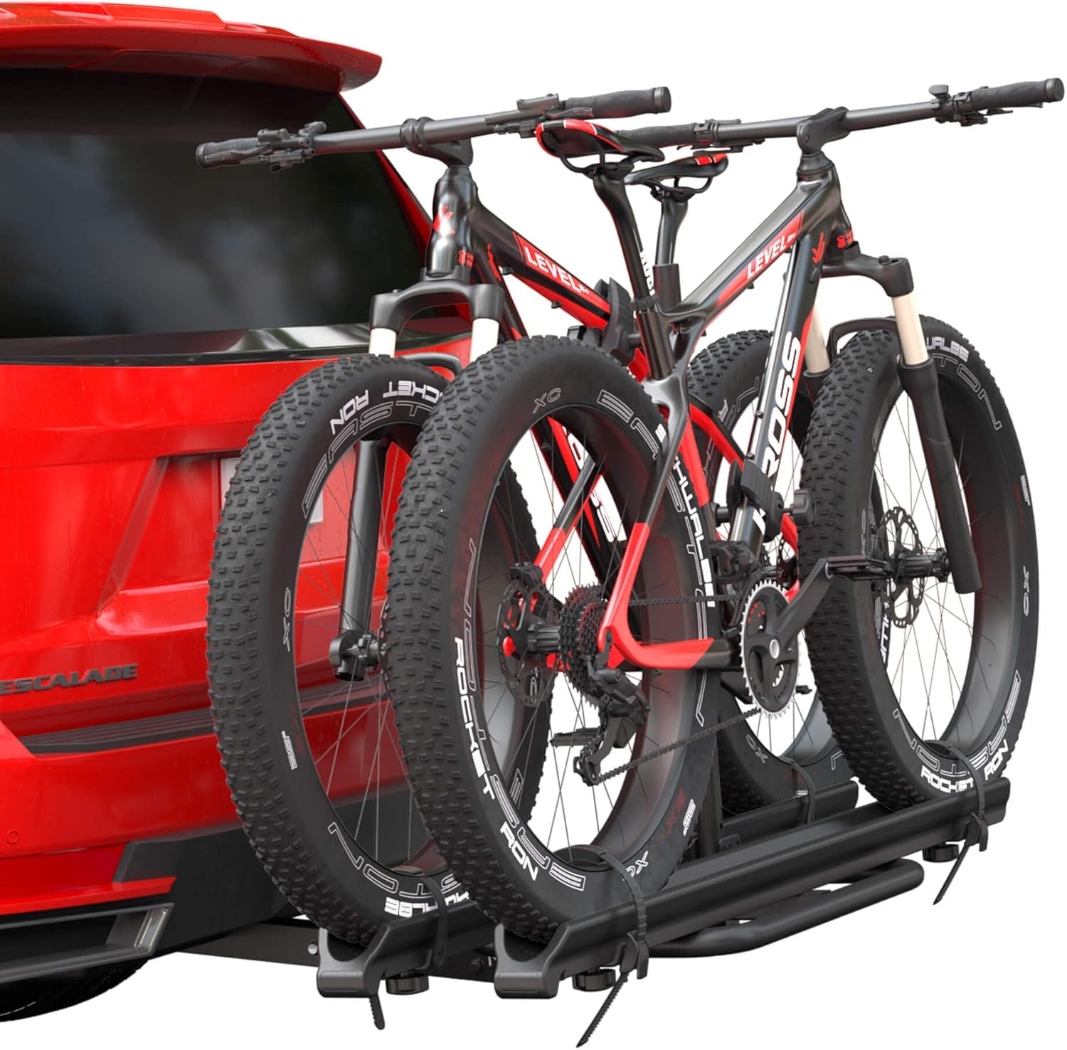 Amazon.com: HOPE YOU READY 2 EBike Rack with Ramp, 2" Hitch Mounted Heavy Duty Electric Bicycle ...