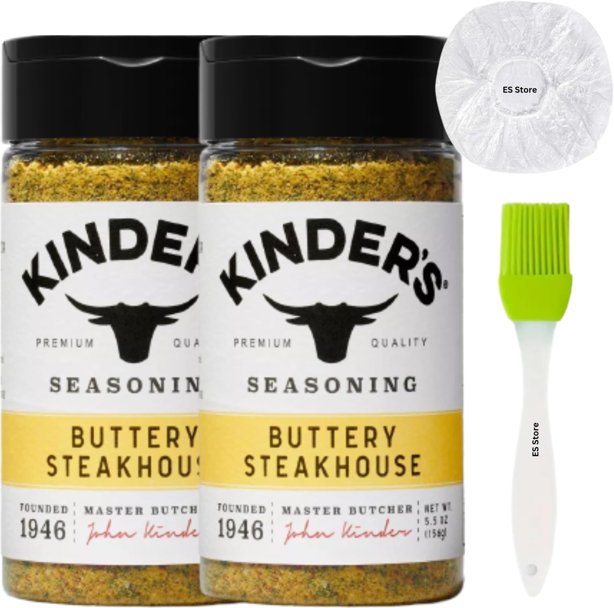 Amazon.com : 2-Pack Buttery Steakhouse Seasoning, 9.5 oz Each +BONUS ...