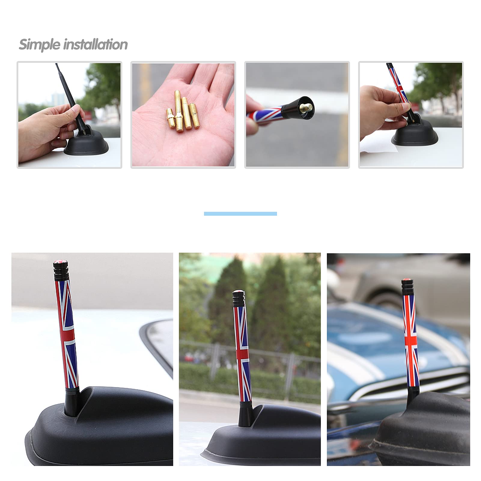 Mini Cooper Antenna Toppers Mini Cooper Genuine Aerial Replacement Car