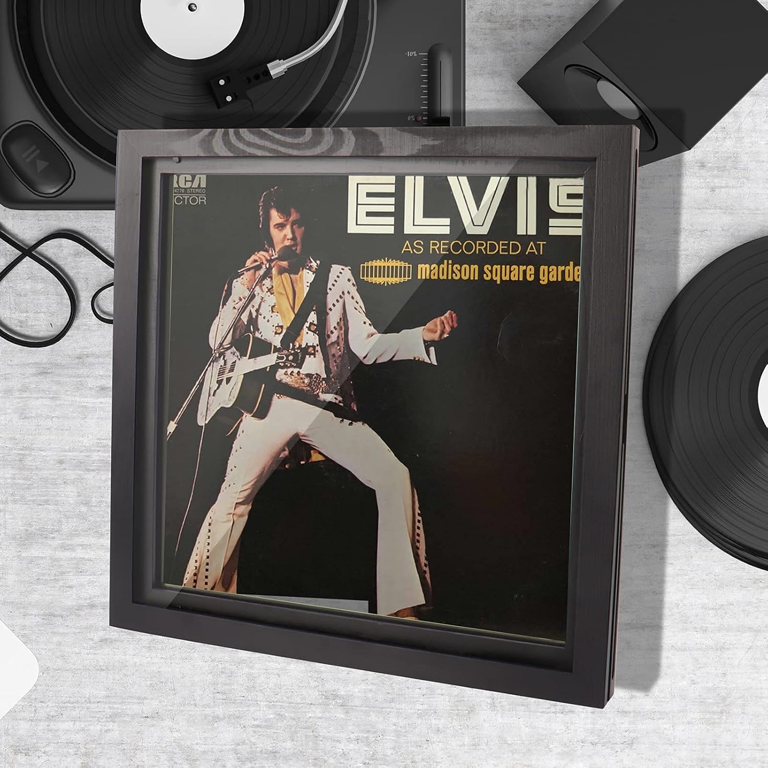 Vinyl record frames for the wall,Wood Vinyl Frame Wall Album Art ...