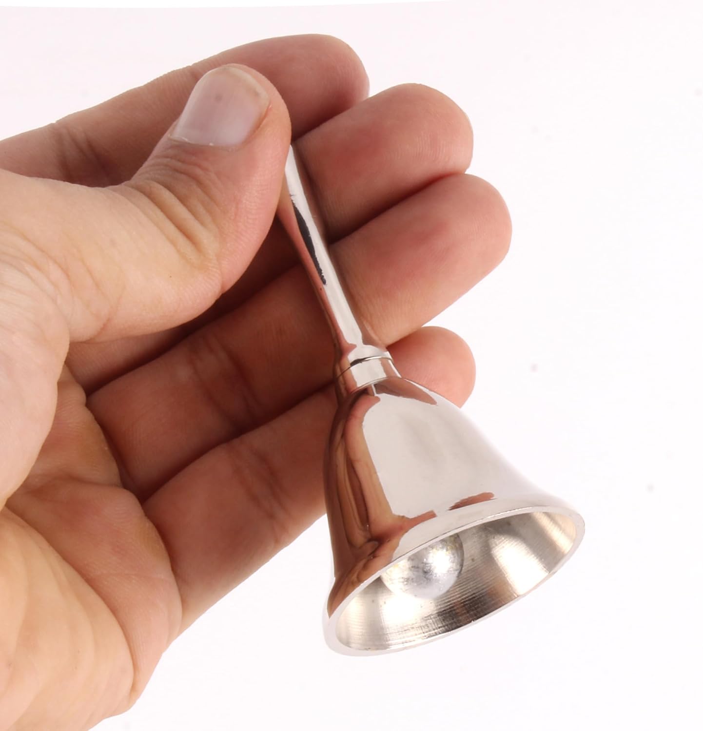 Amazon.com - Loud Solid Brass Hand Bell Wedding Bells Call Bell Chrome