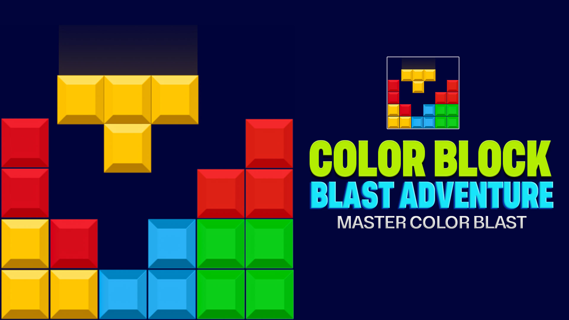 Color Block Blast Adventure! Blocks Crush Blaster Puzzle Master ...