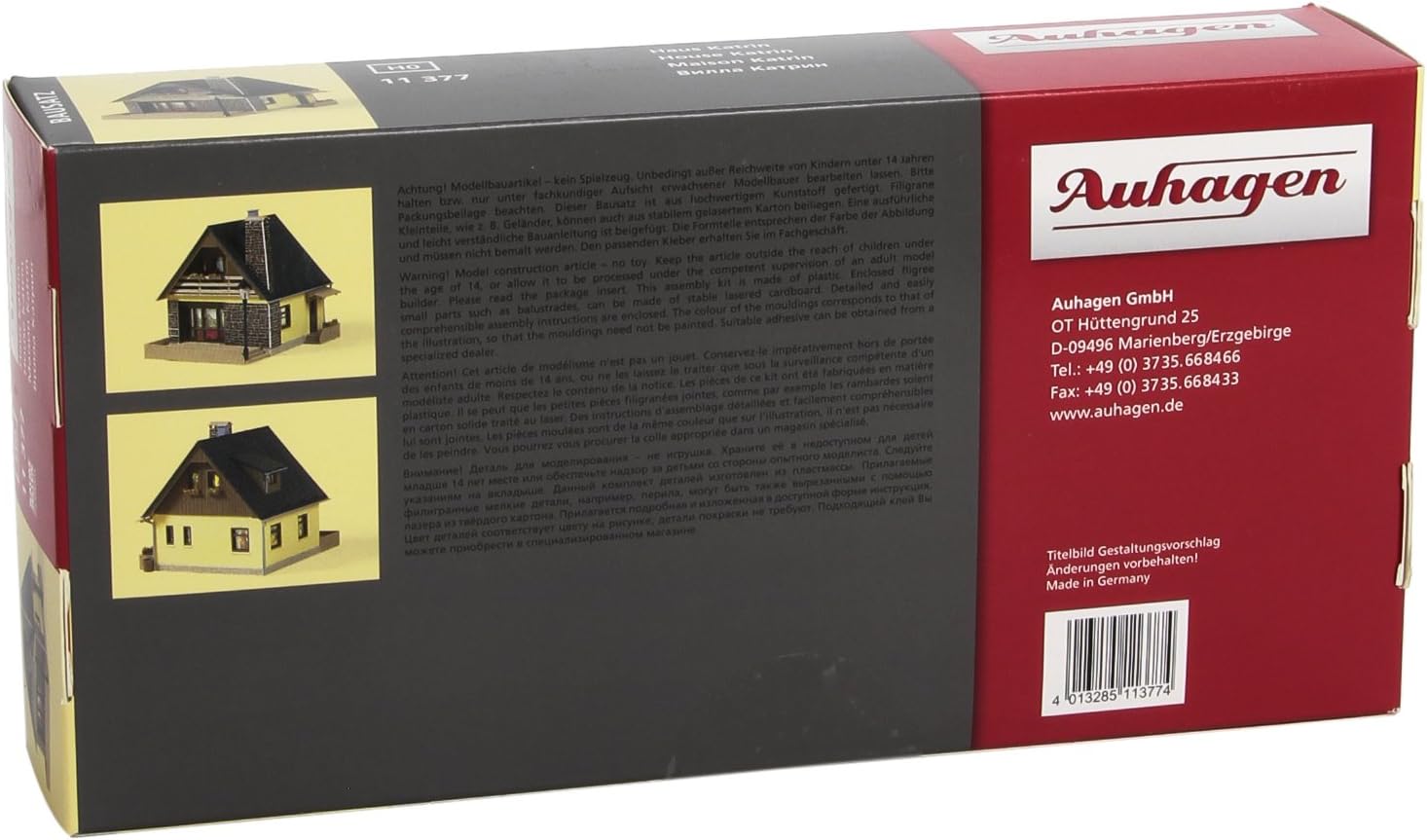 Auhagen 11377 House Katrin Modelling Kit – TopToy