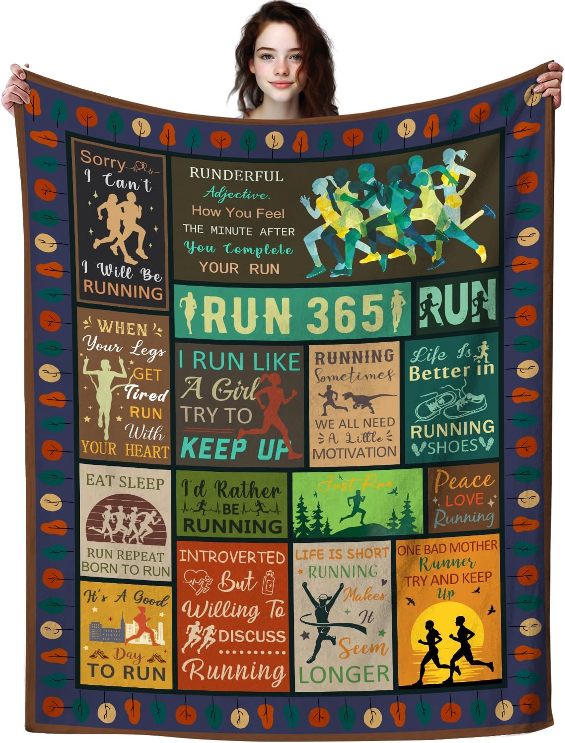 Amazon.com: TAPBASE Running Blanket Cross Country Running Gifts for ...