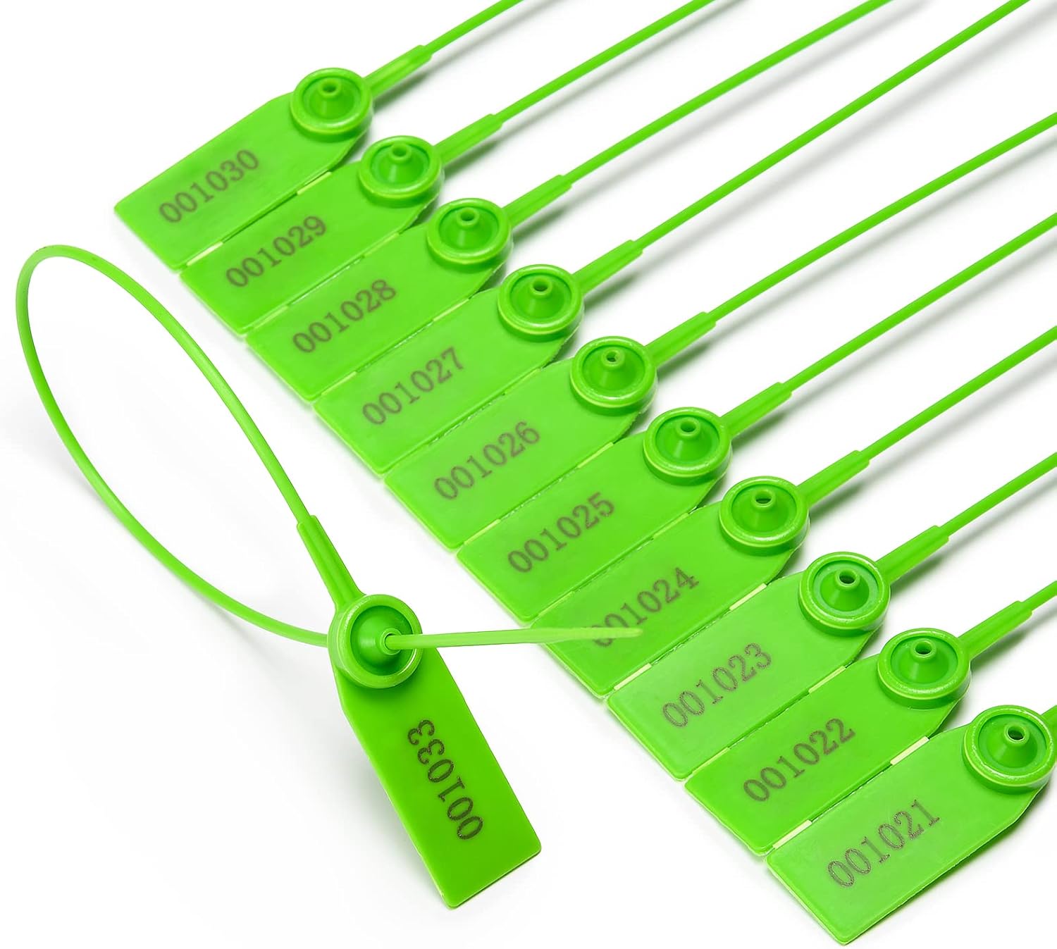 Amazon.com: Truck Security Seal Pull Tight Padlock Plastic Numbered ...