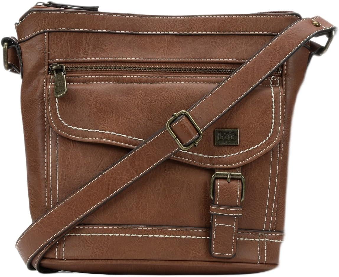b.o.c. BOC Women's Amhearst Crossbody Bag, (Saddle): Handbags: Amazon.com