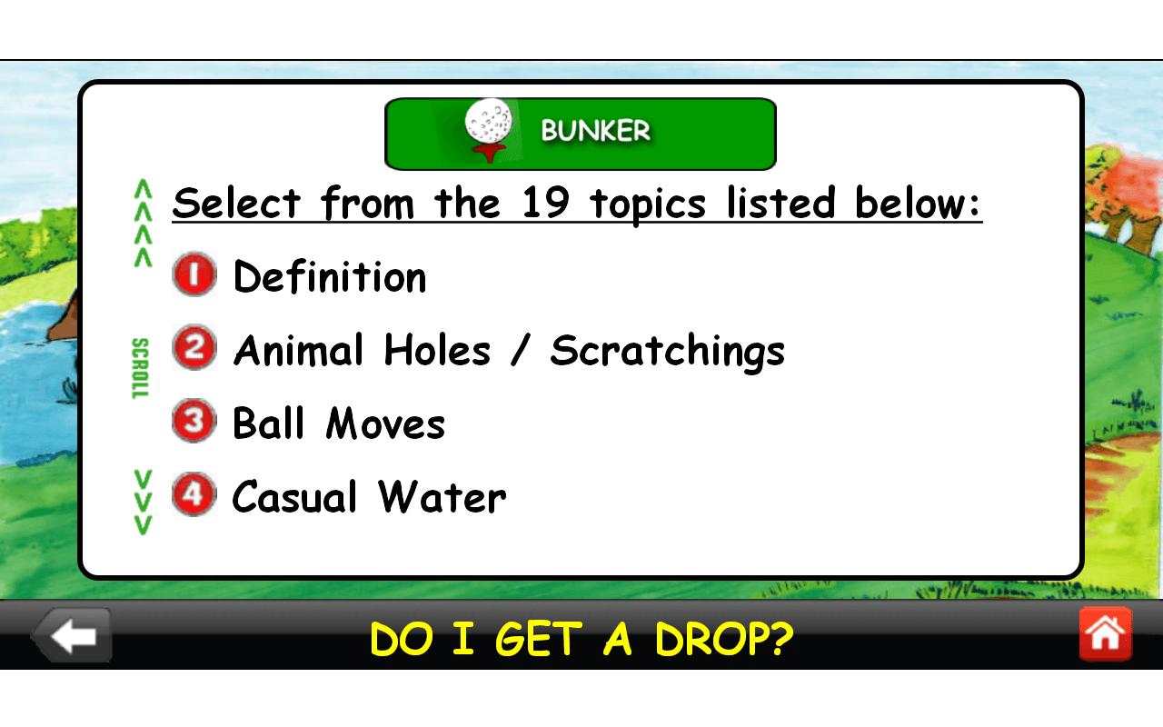 Do I Get A Drop? (Golf Rules) -Free - App on Amazon Appstore