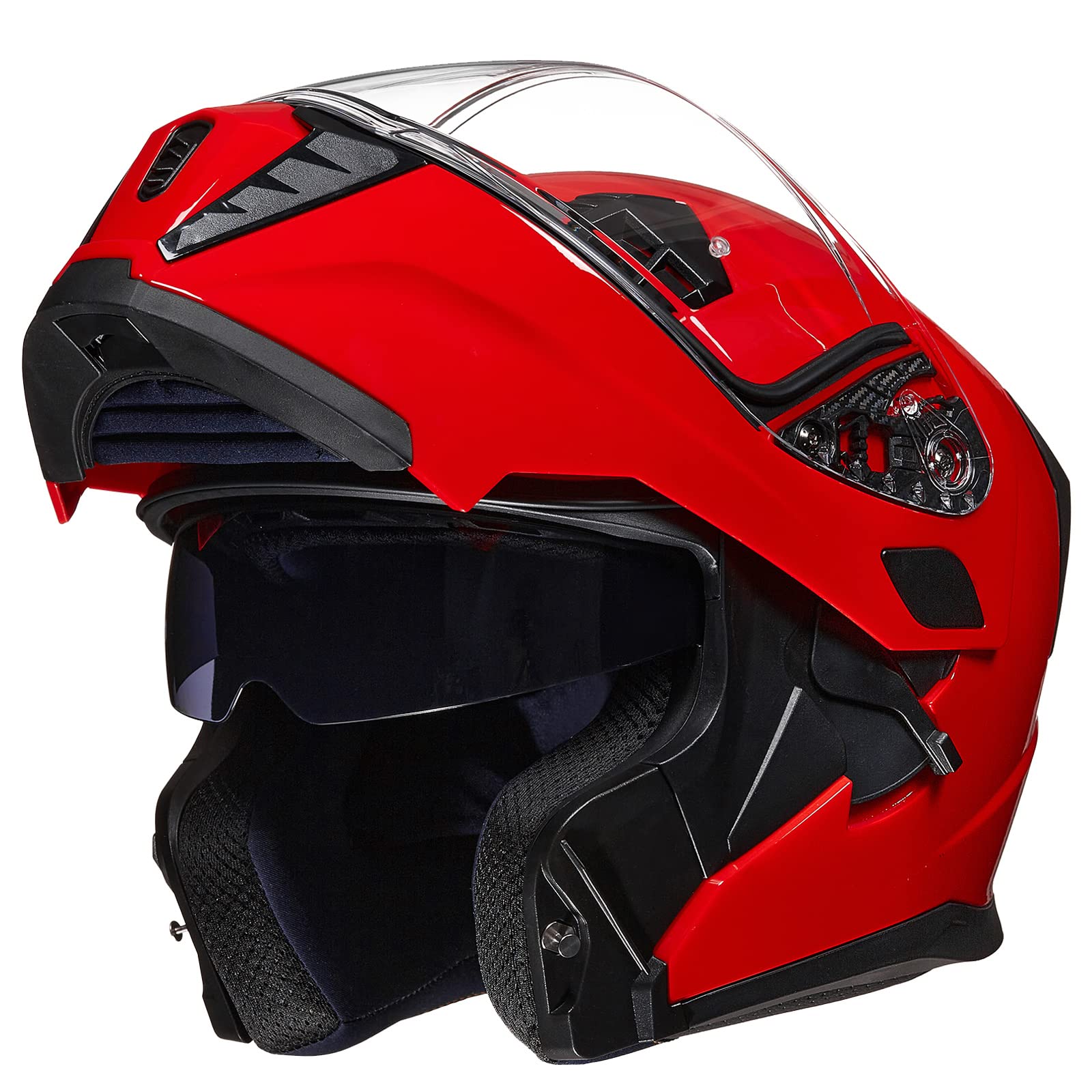 Snapklik.com : ILM Motorcycle Modular Full Face Helmet Flip Up Dual ...
