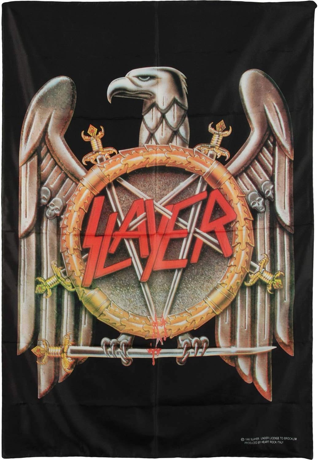 Amazon.com: LPGI Slayer Eagle Fabric Poster, 30 by 40-Inch: Slayer Flag ...