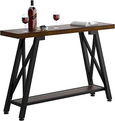 Amazon.com: VEVOR Folding Portable Bar Table, Tradeshow Podium Table ...