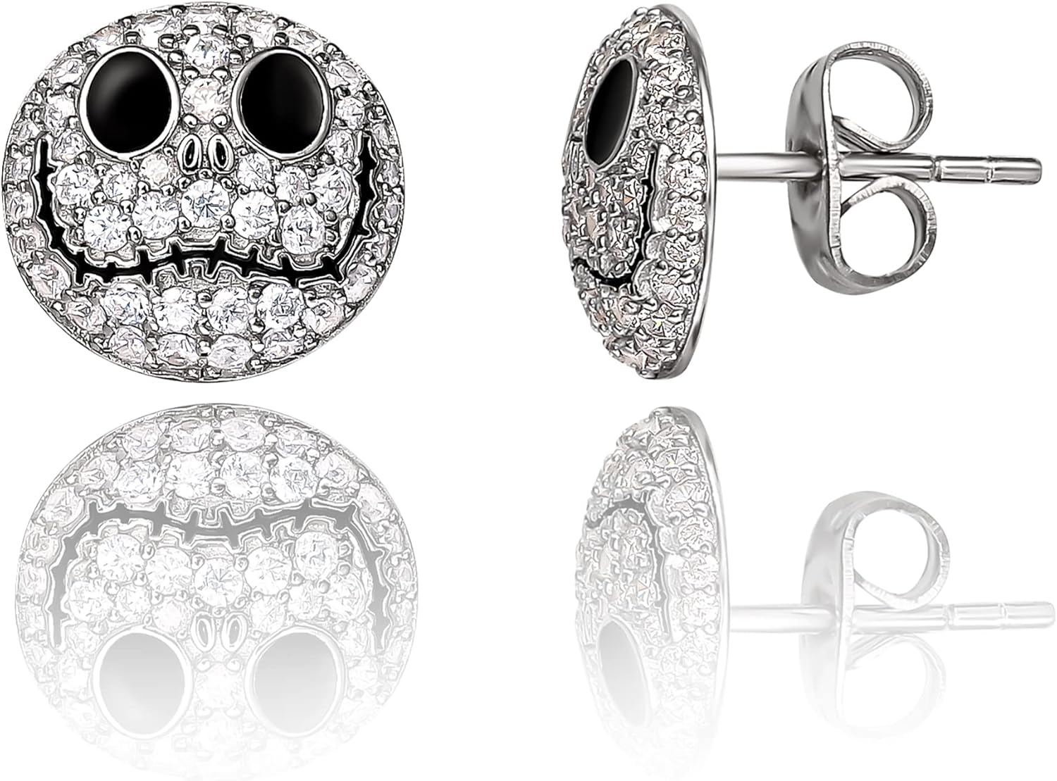 Amazon.com: Disney The Nightmare Before Christmas Womens Stud Earrings ...