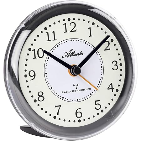 Amazon.de: Mebus Analoger Funkwecker im Retro-Design mit abgerundeten ...