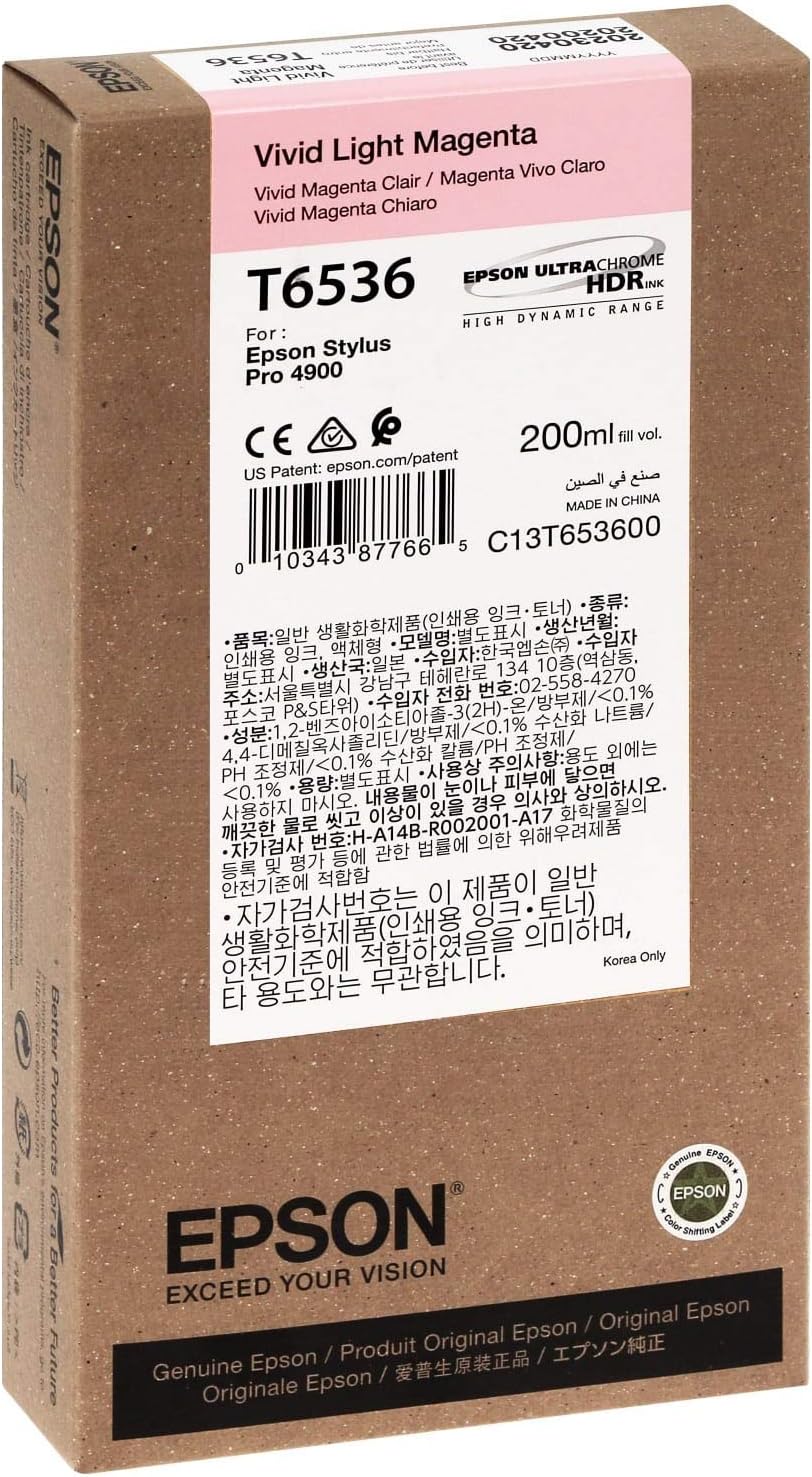 Amazon.com: Epson Ultrachrome PRO10 Ink Light Magenta & Magenta ...