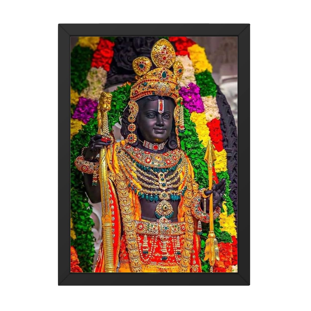 Buy HIMAVAT Ayodhya Ram Mandir Photo Frame | Ram Lalla | ayodhya ramar ...