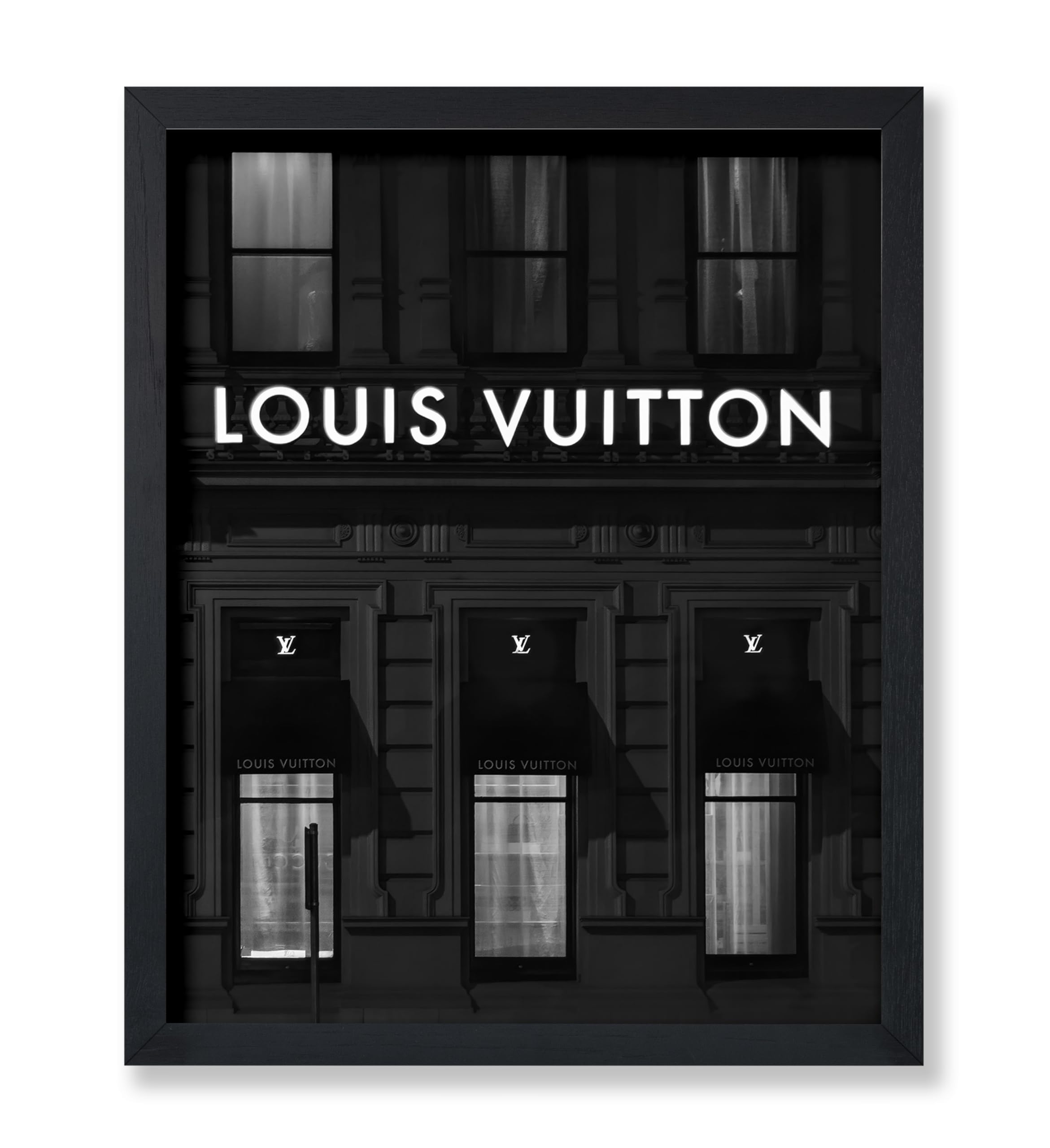 Amazon.com: Poster Master Luxury Shop Poster - Store Front Print - High ...