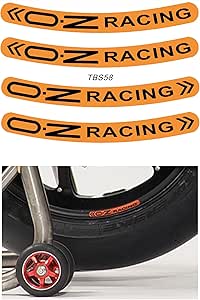 OZ Racing Stickers Orange Rim O Z Racing Orange Stickers Bike Wheels ...