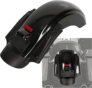 Amazon.com: ECOTRIC Rear Fender System Kit W/LED Lights Compatible with 2009-2013 Harley ...