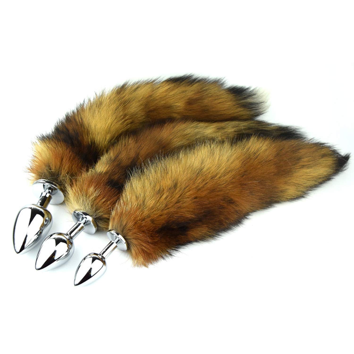 Buy fnewjh Cat Tail Buutt Plug Fox Tail BuuttPlug Metal Amal Plug Fire ...