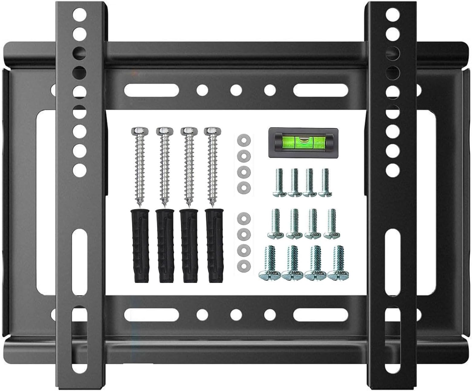 Amazon.com: GLWIXY Fixed TV Wall Mount Bracket for Most 14~42 inch 4K ...