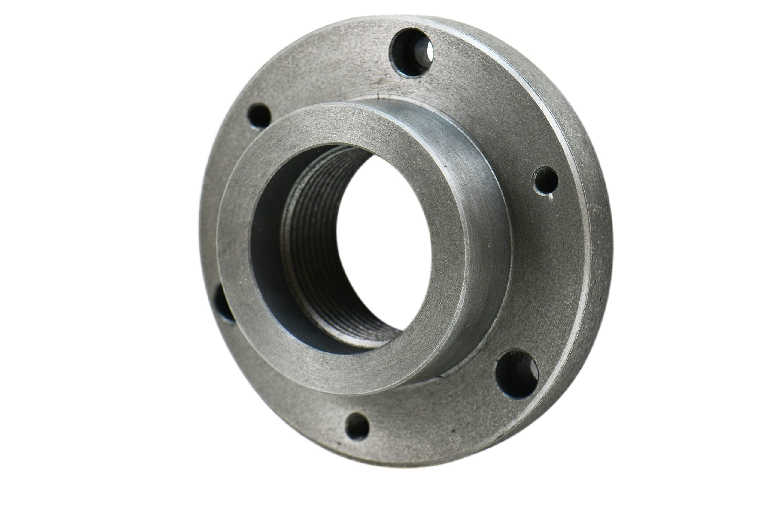 Shars 5" Fully Machined Threaded Back Plate with 2-1/4 x 8 TPI for 3 or ...