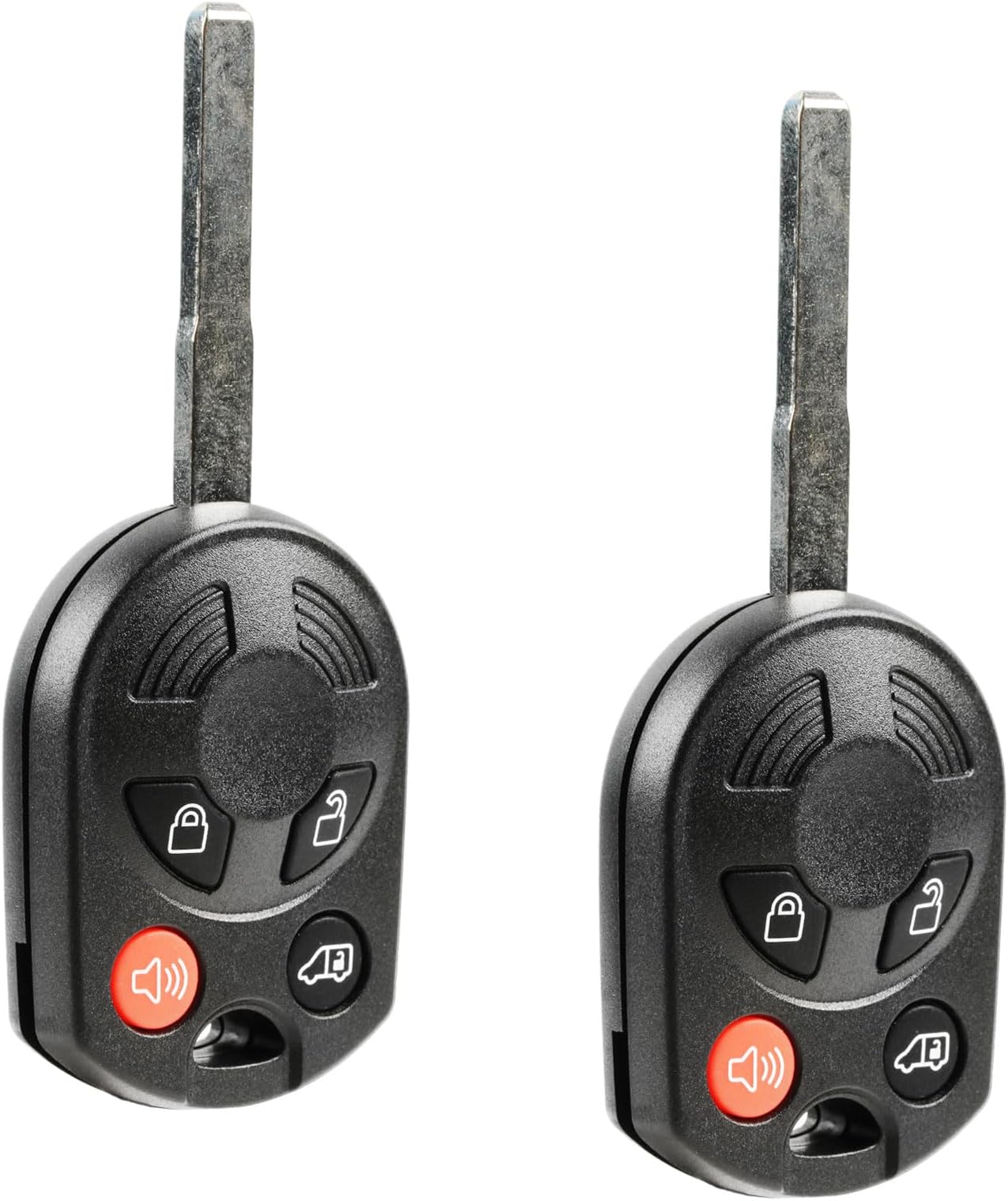 Amazon.com: 2x Fits Keyless Entry Remote Car Key Fob 4btn Van For Ford ...