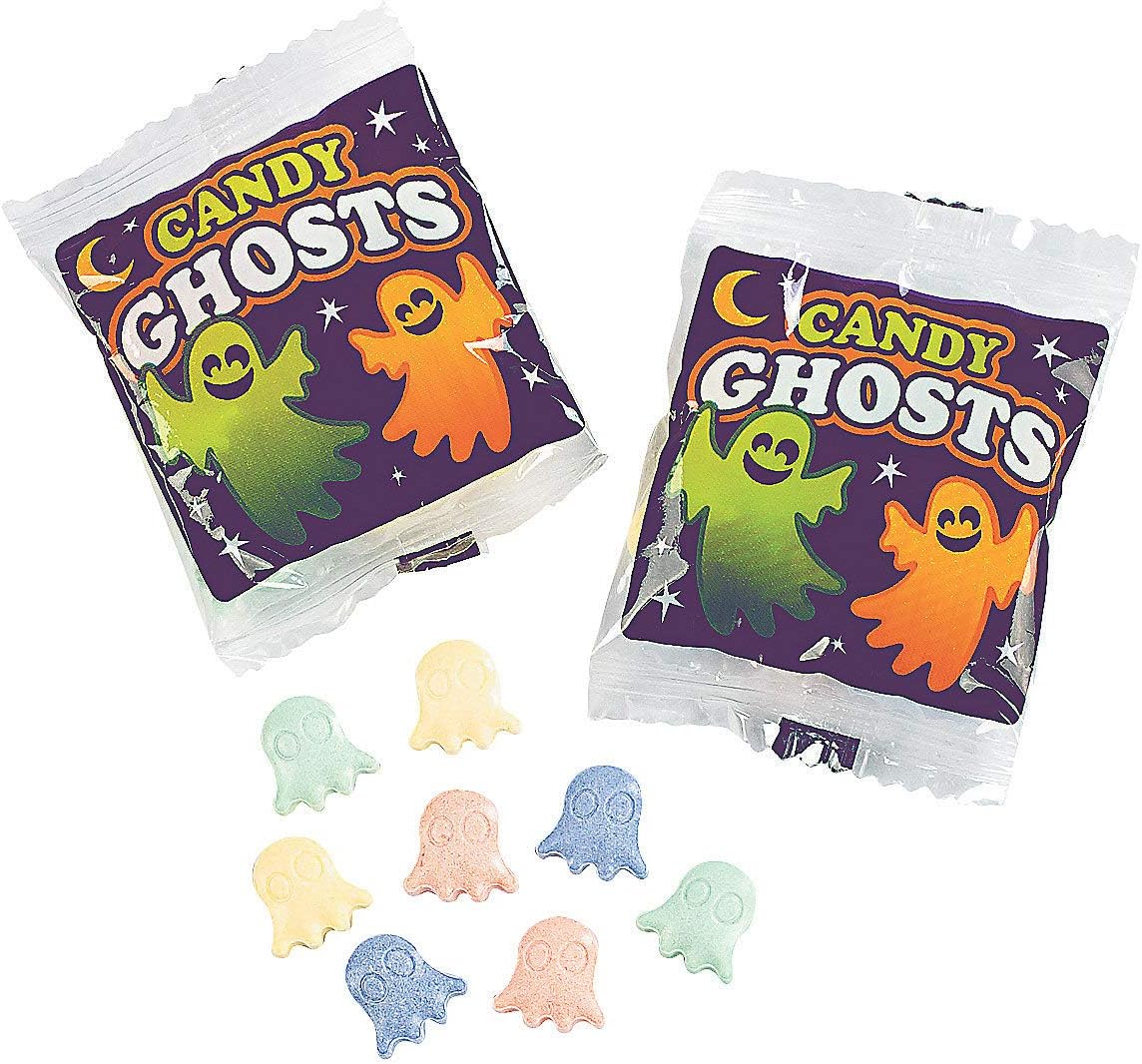 Amazon.com : Hard Candy Ghosts (48 packs) Halloween Candy : Grocery ...