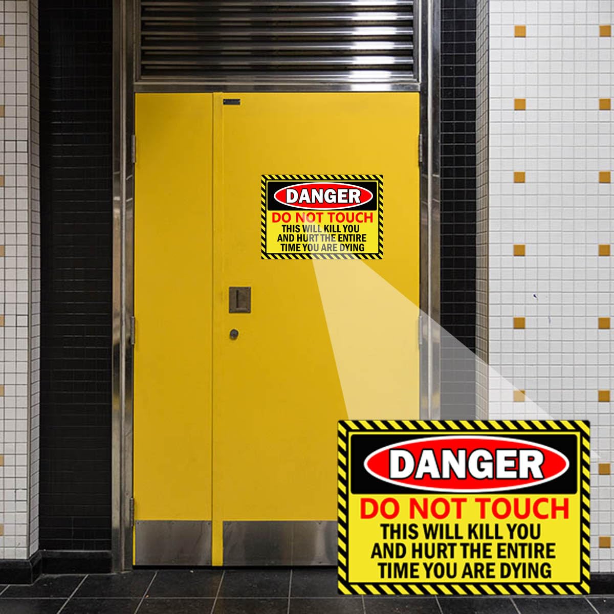 Electrical Equipment Warnings OSHA Danger Do Not Touch This Kills Label ...