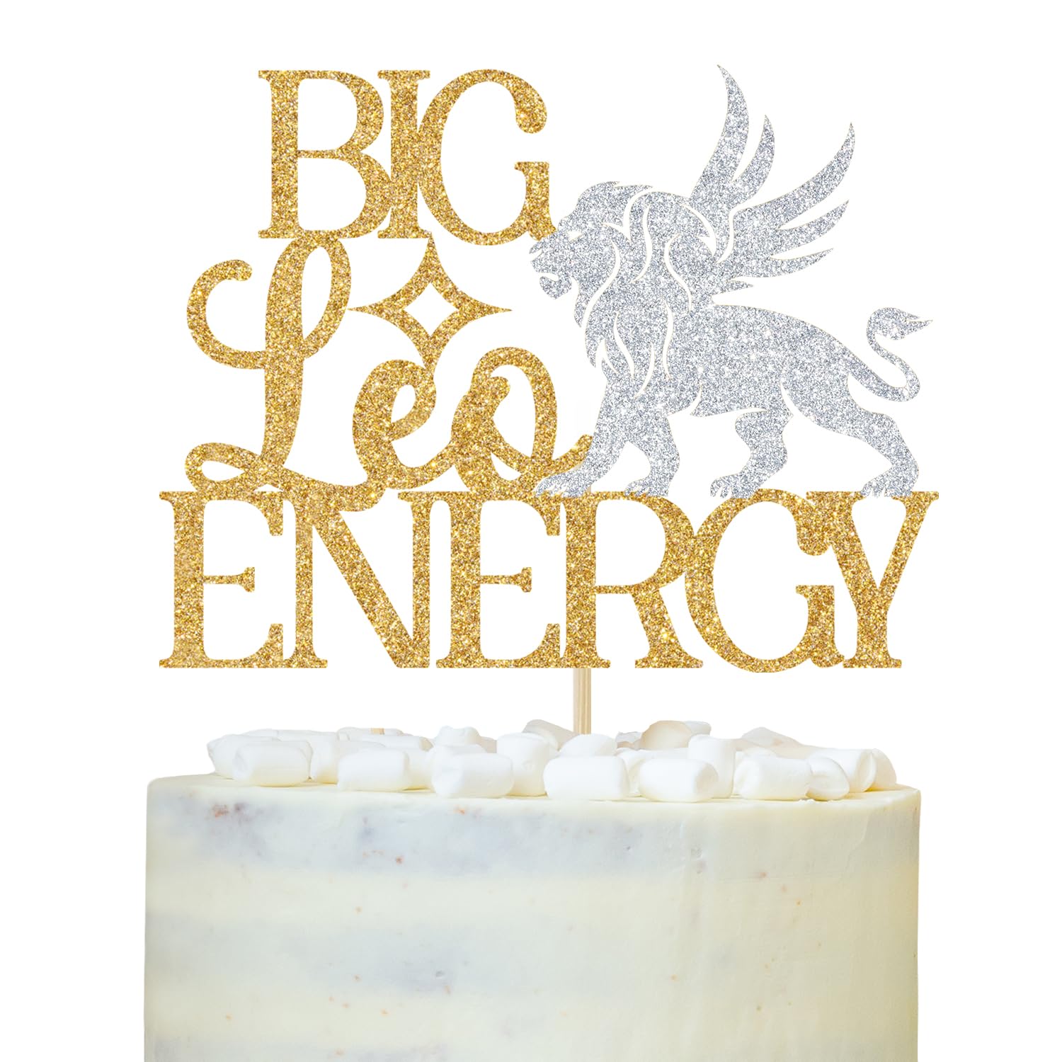 Amazon.com: Leo Birthday Cake Topper, Big Leo Energy, Leo Season ...