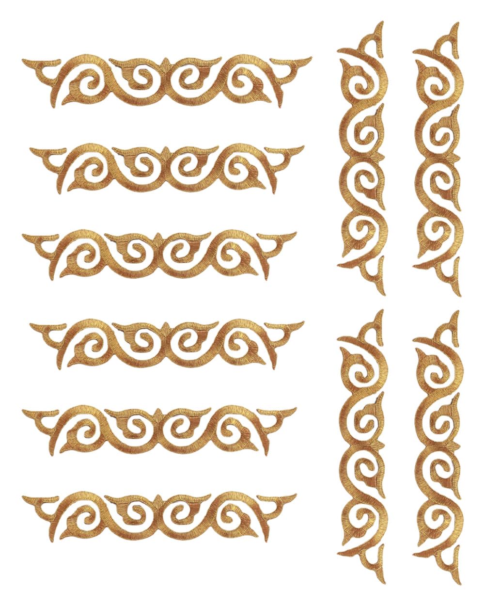 Applique Vine Border Patterns A Pair Of Beautiful Vine Pattern Lace