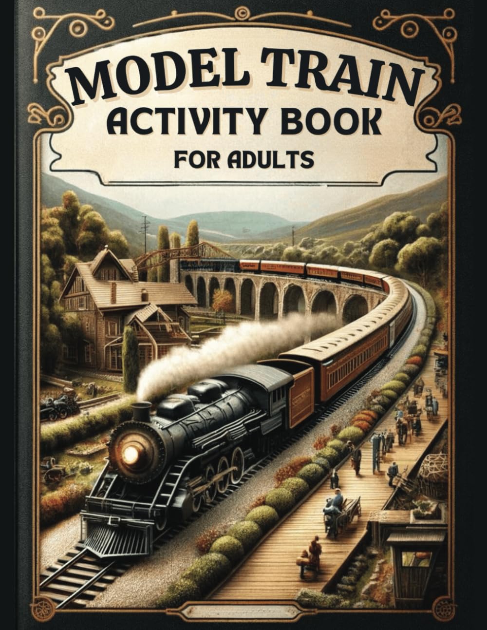 Amazon.com: Model Train Activity Book for Adults: From Novice to ...