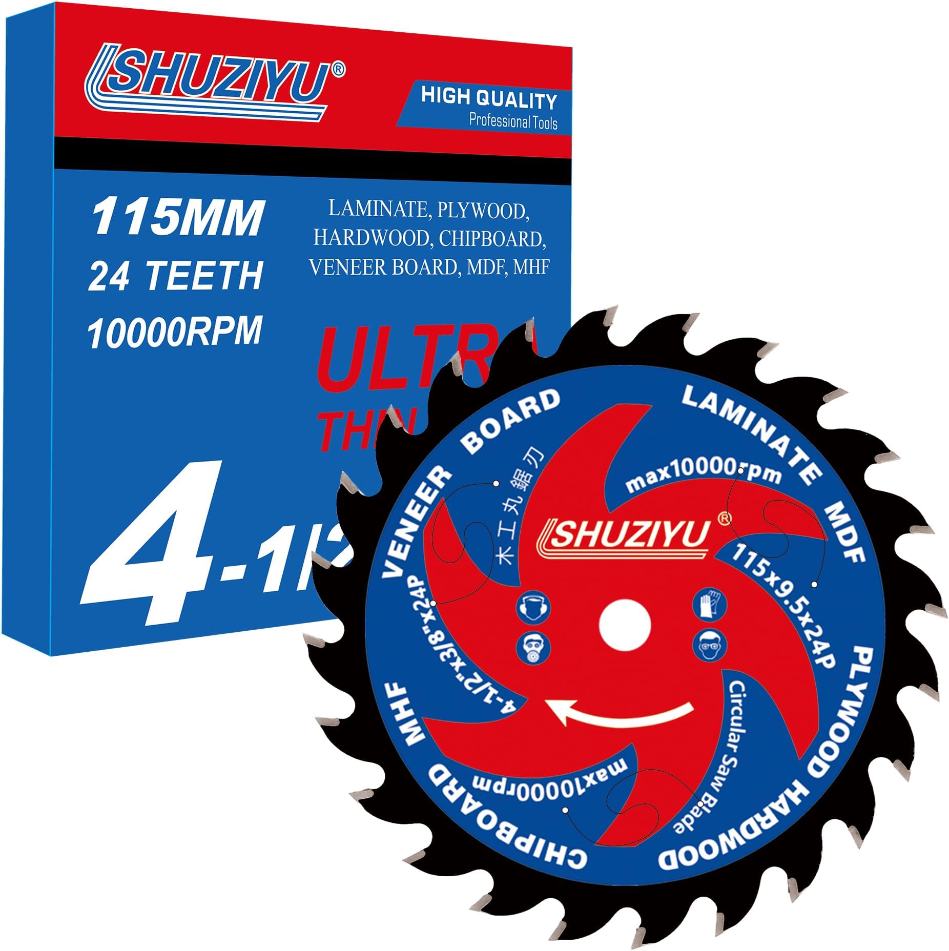 WORX WA5046 Worx Saw 120 mm 24T TCT Blade : Amazon.co.uk: DIY & Tools