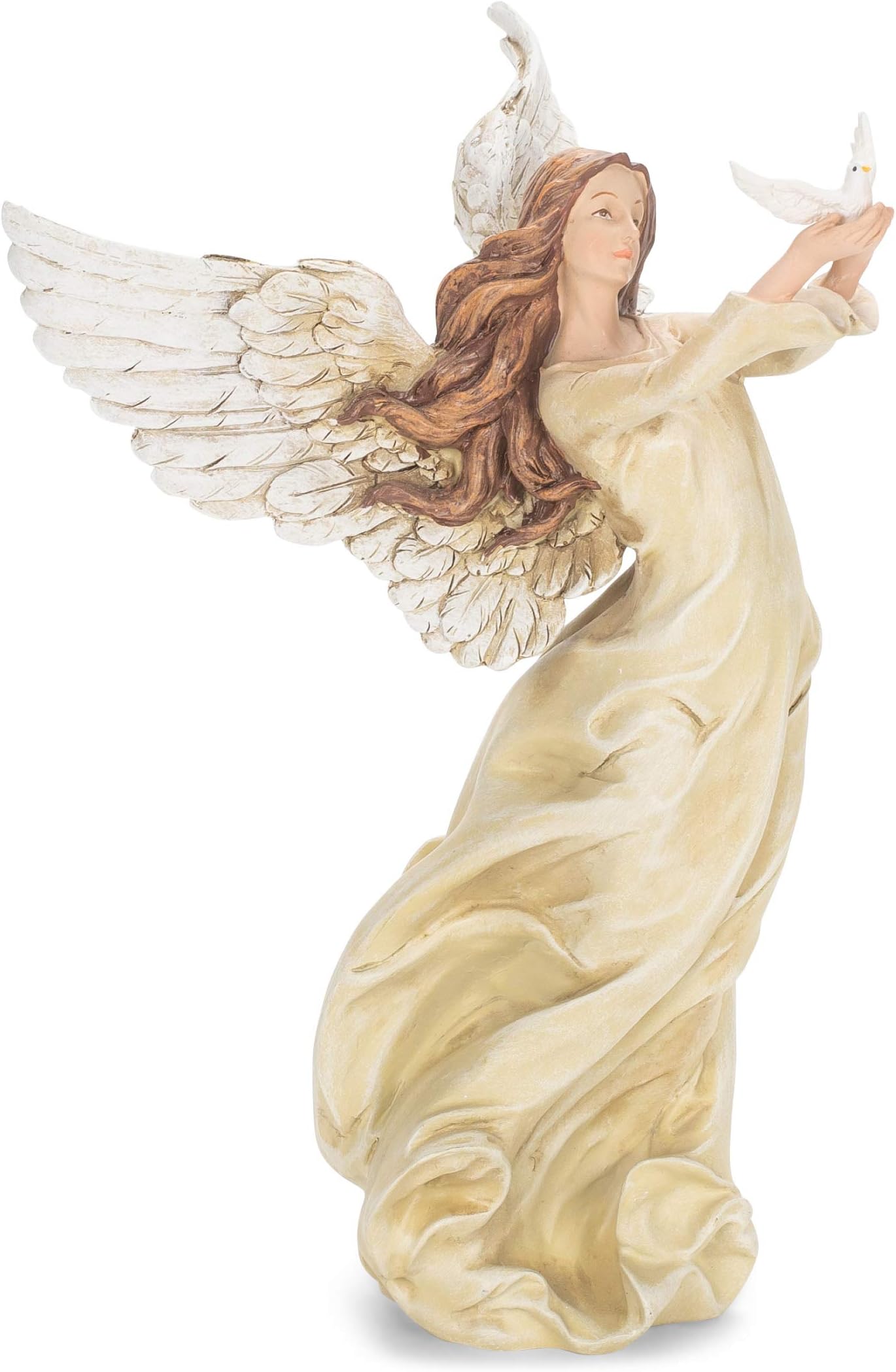Amazon.com: US 10.63 Inch The Guardian Angel Decorative Figurine ...