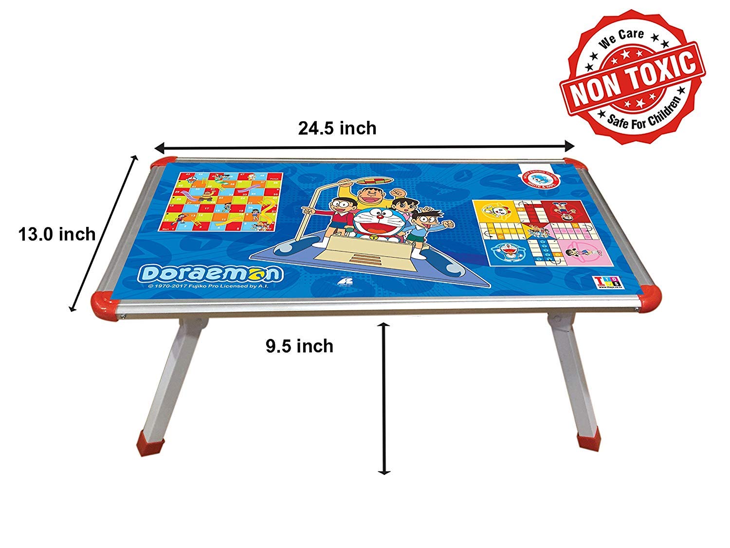 Buy IndsuBay Doraemon Theme 2 in 1 Kids Multipurpose Fold able Bed ...