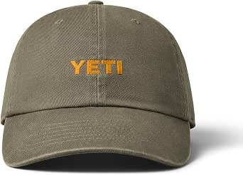 Amazon.com: YETI Logo Baseball Cap, Dark Olive : Clothing, Shoes & Jewelry