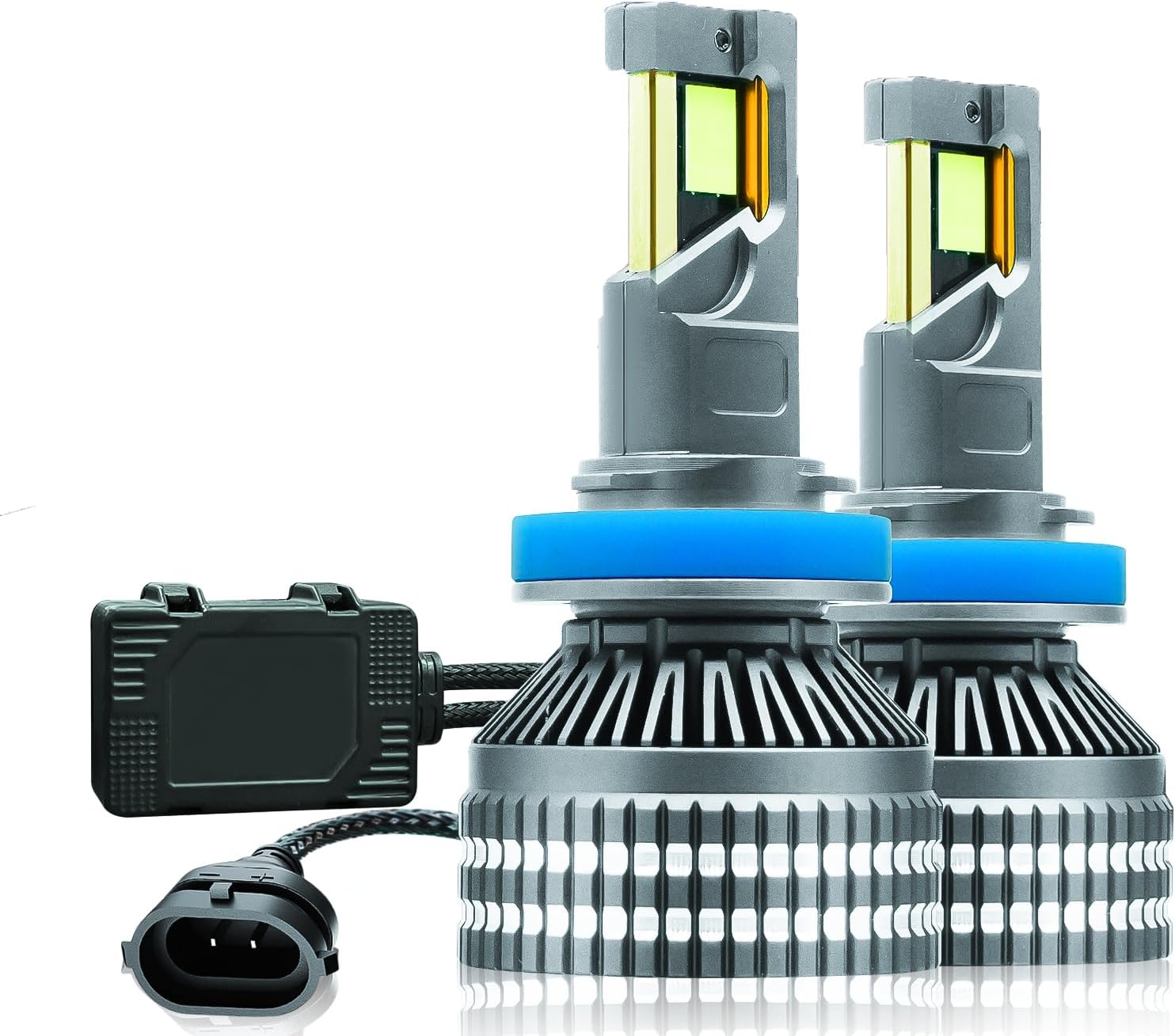 Carzex Crystal Eye LED Headlight Bulbs H8/H9/H11/H16 | 300W 20000LM ...