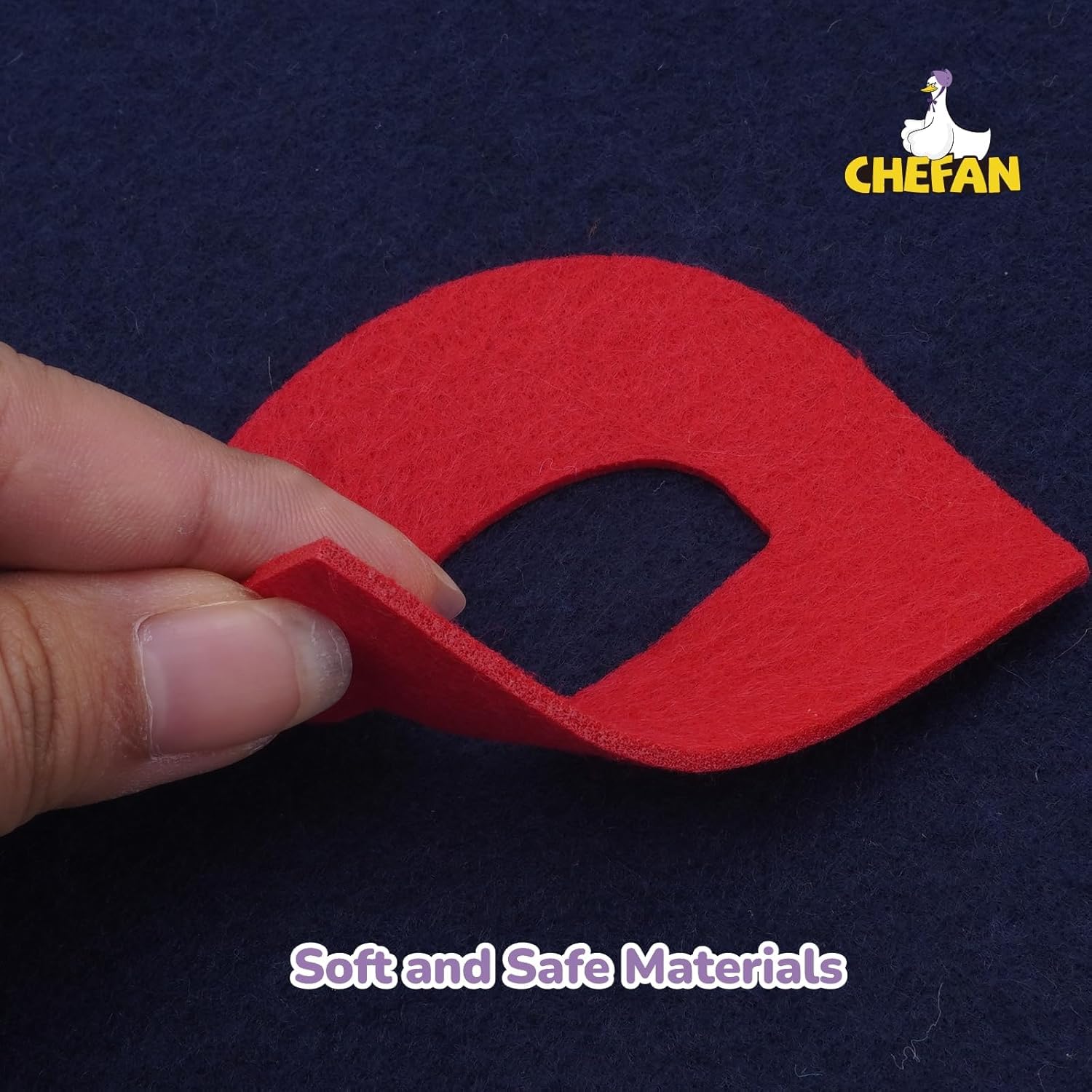 Snapklik.com : CHEFAN Felt Letters Alphabet For Kids, Precut Story ...