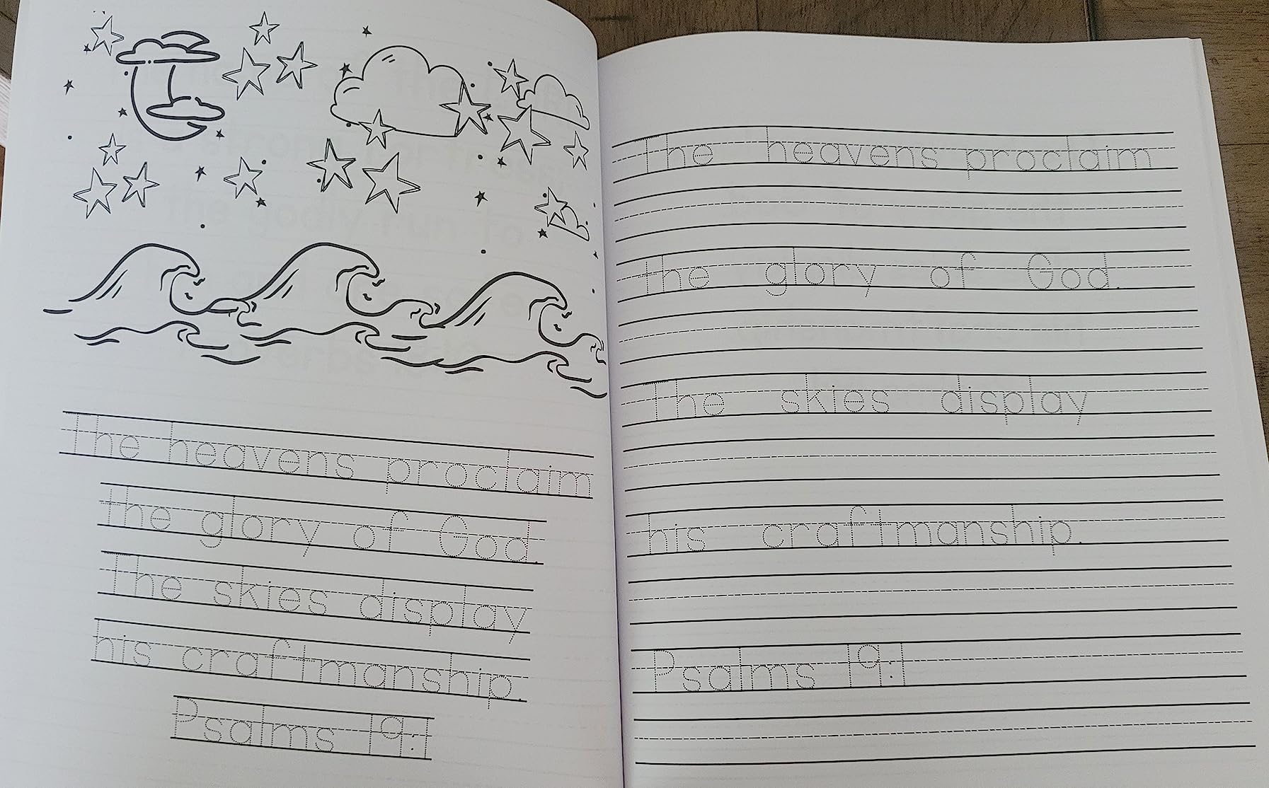 Bible Verse Handwriting Practice Book for Kids: Knight, Brianna ...