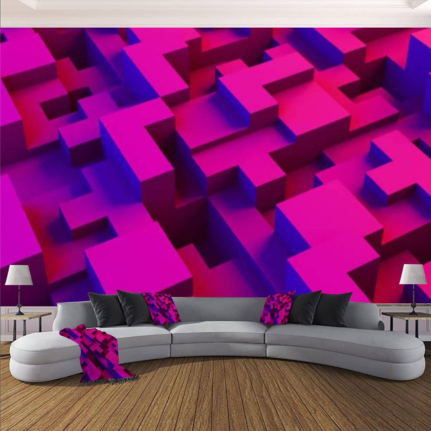 Blocks 3d Wall Designs
