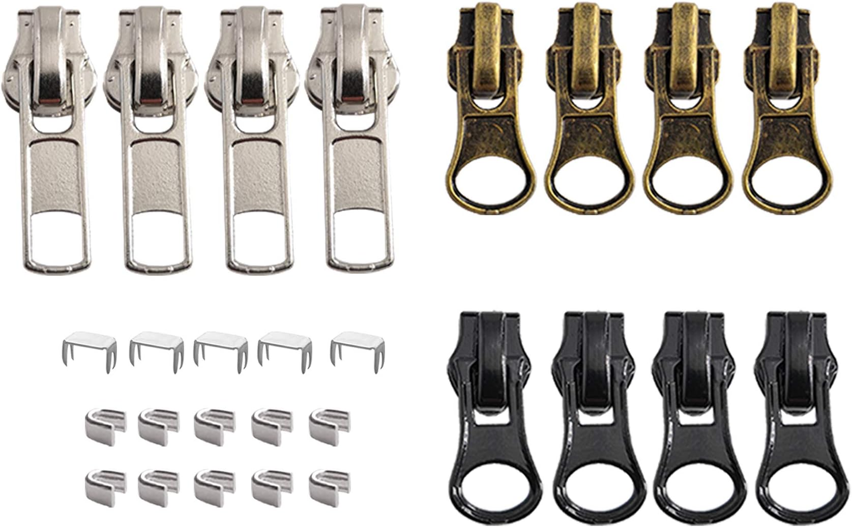Amazon.com: YKK Zipper Slider Replacement Kit- Universal #5 Vislon ...