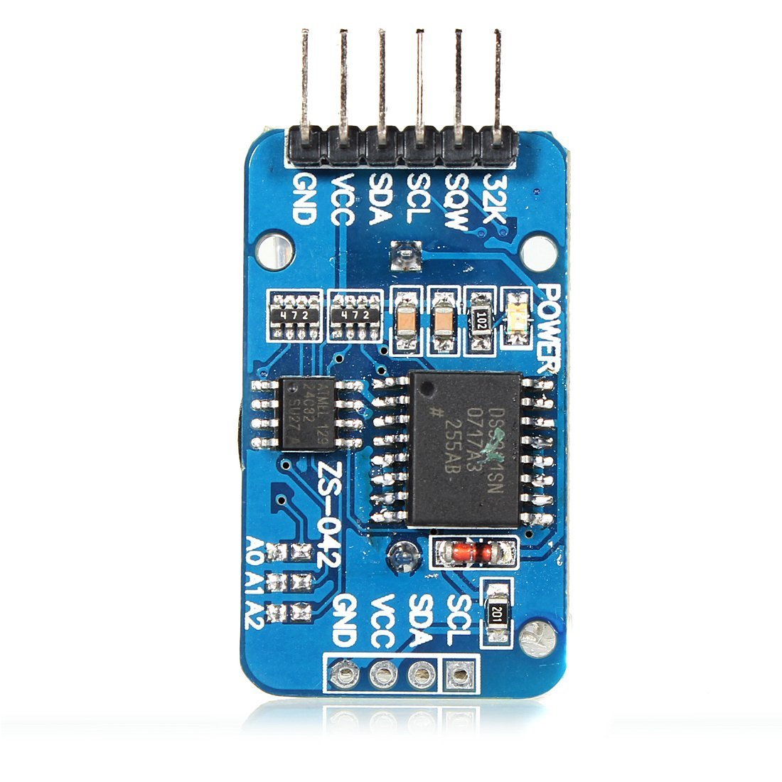 Buy Ds3231 At24c32 Iic Rtc Real Time Clock Memory Modul Compatible With Arduino Uno Pic Avr Arm