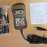 Basicvolt 48W Universal Netzteil Einstellbar 5V 6V 9V 12V 15V 19V 20V 24V AC Adapter mit 10 DC ...