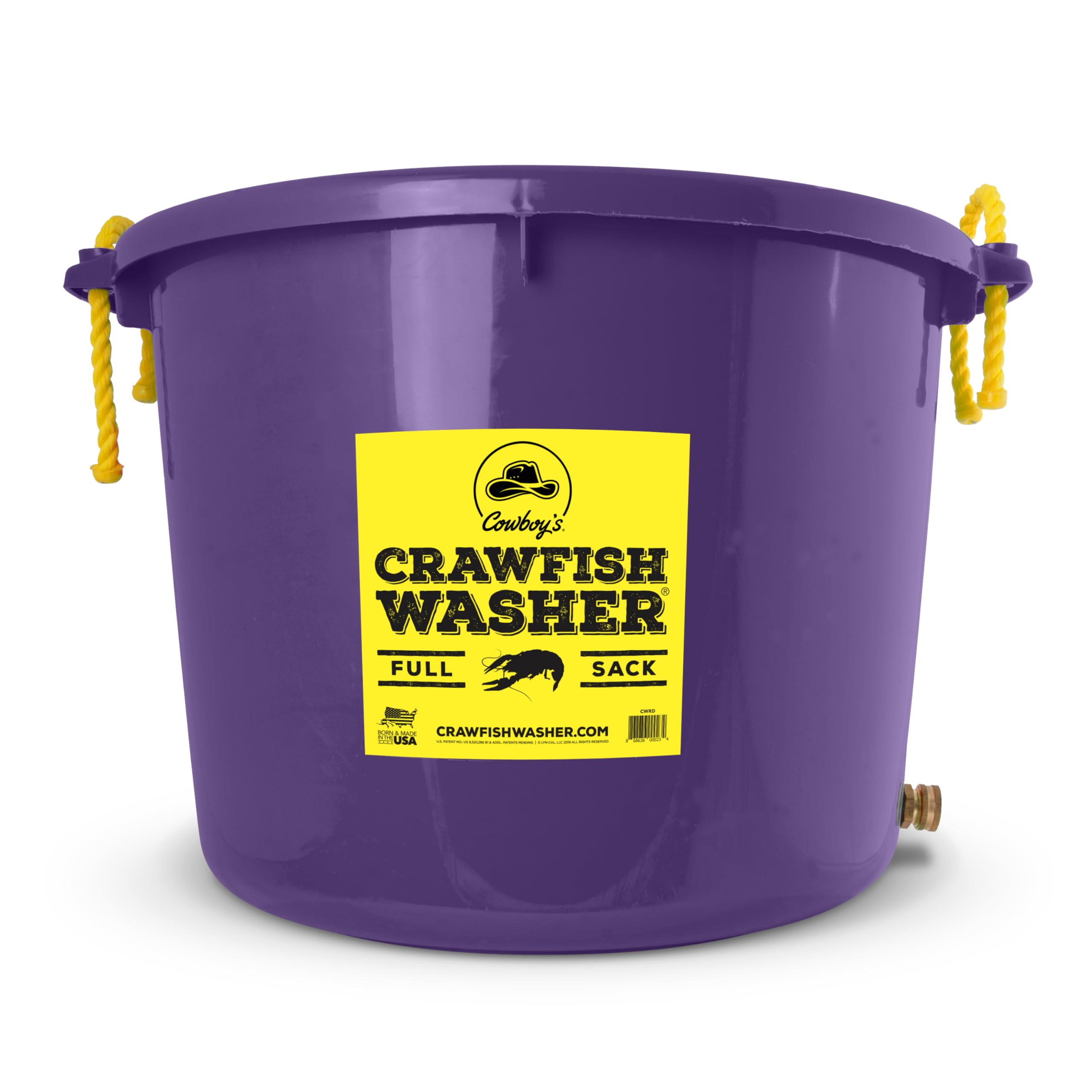 Amazon.com : Cowboy's Purple Crawfish Washer : Patio, Lawn & Garden